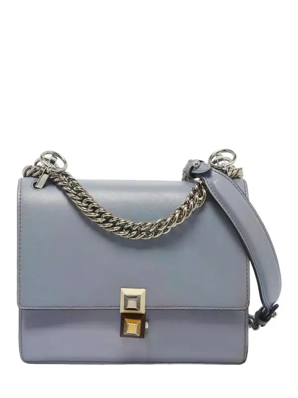 Fendi Mini Kan I Shoulder Bag - Blue