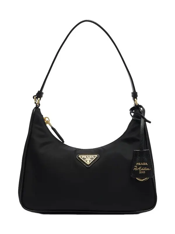 Prada Re-edition 2005 Re-nylon Shoulder Bag - Black