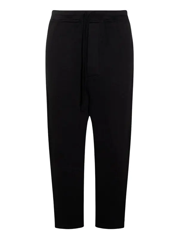 THOM KROM Drawstring Track Pants - Black