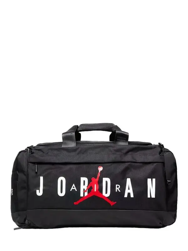 JORDAN Logo-print Duffle Bag - Black