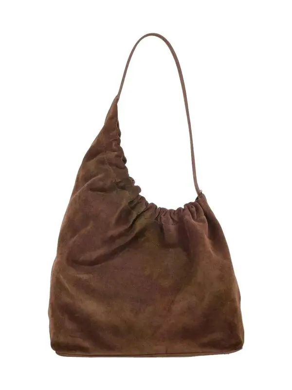 AESTHER EKME Demi Lune Cloud Gathered Shoulder Bag - Brown