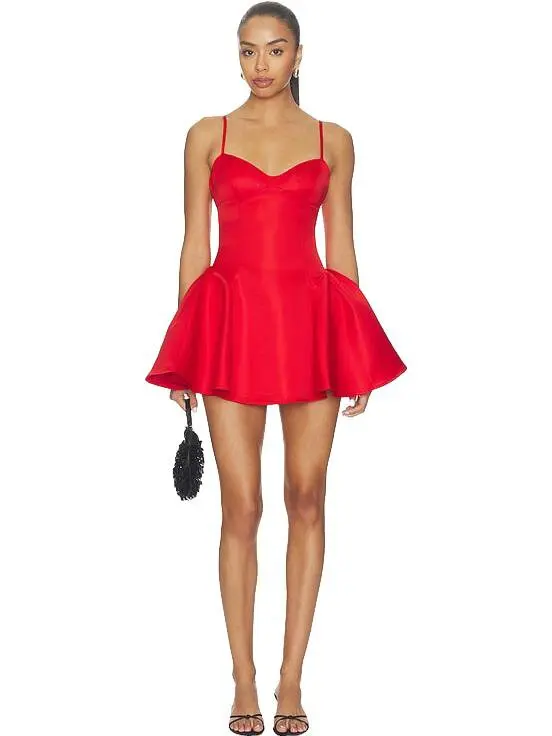 MORE TO COME X Blake Evin Honor Mini Dress In . Also - Red