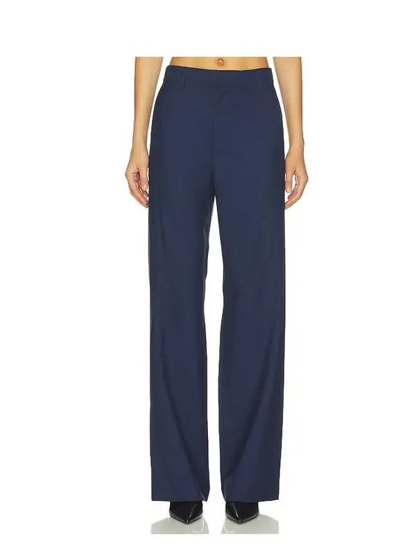 MIMCHIK Twist Trouser In . Also - Navy