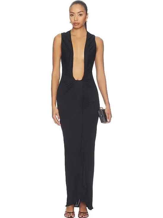 EAVES X Blake Evin Aylin Gown In . Also - Black