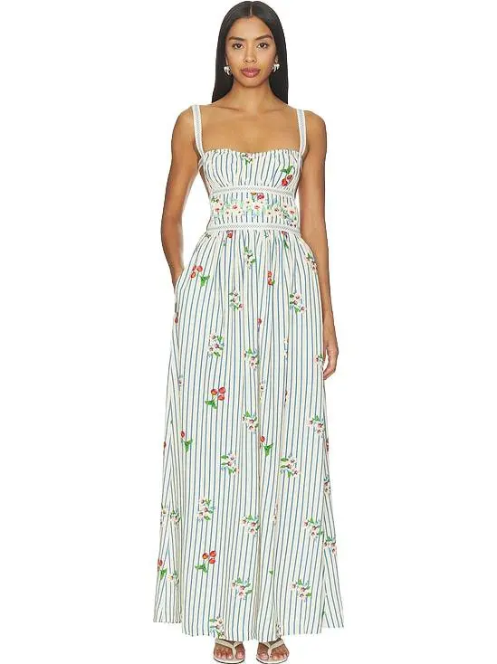 Agua Bendita Ameli Basket Dress - Multi