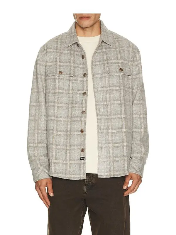 Rails Alder Shirt In . Also - Grey