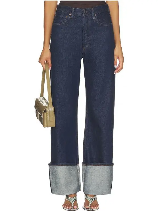 AGOLDE Big Cuff Jean - Blue