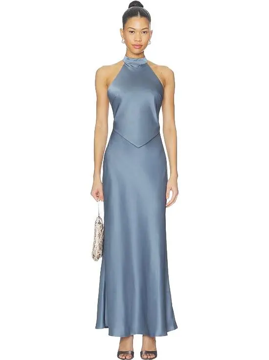 Astr The Label Viridiana Dress - Blue