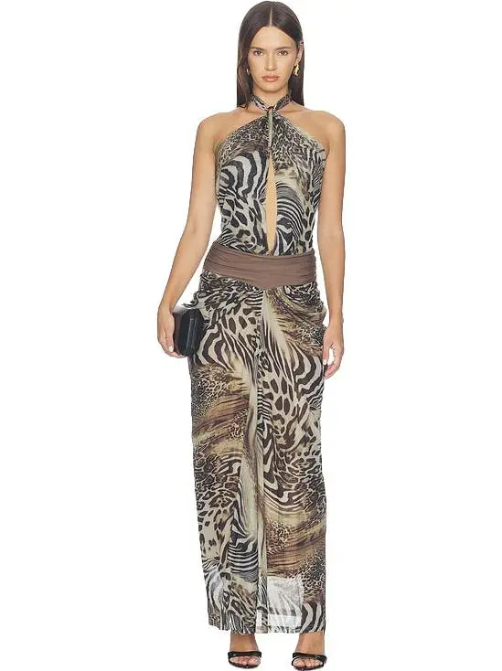 I.AM.GIA Islynn Maxi Dress - Brown