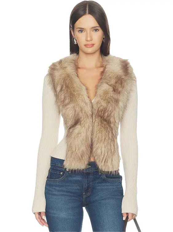 I.AM.GIA Kytia Cardigan In Grey In . Also - Beige