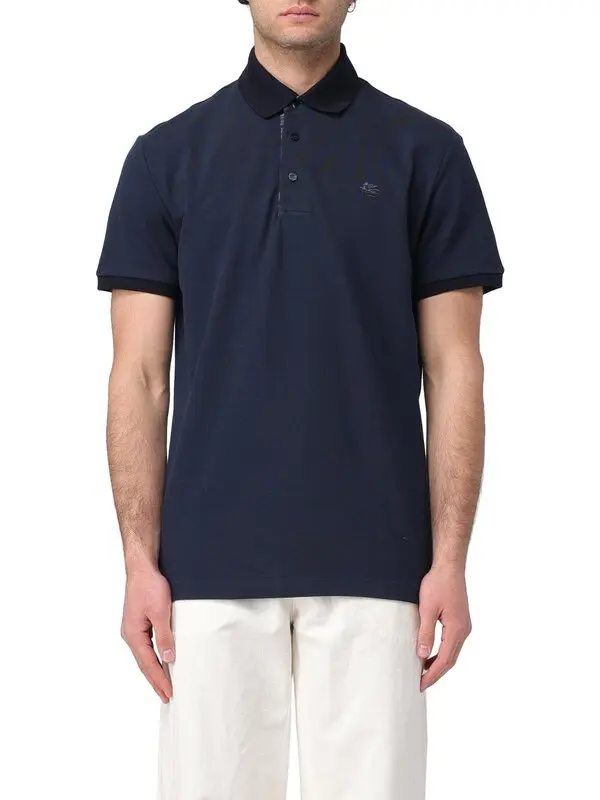 Etro Polo Shirt Colour - Blue