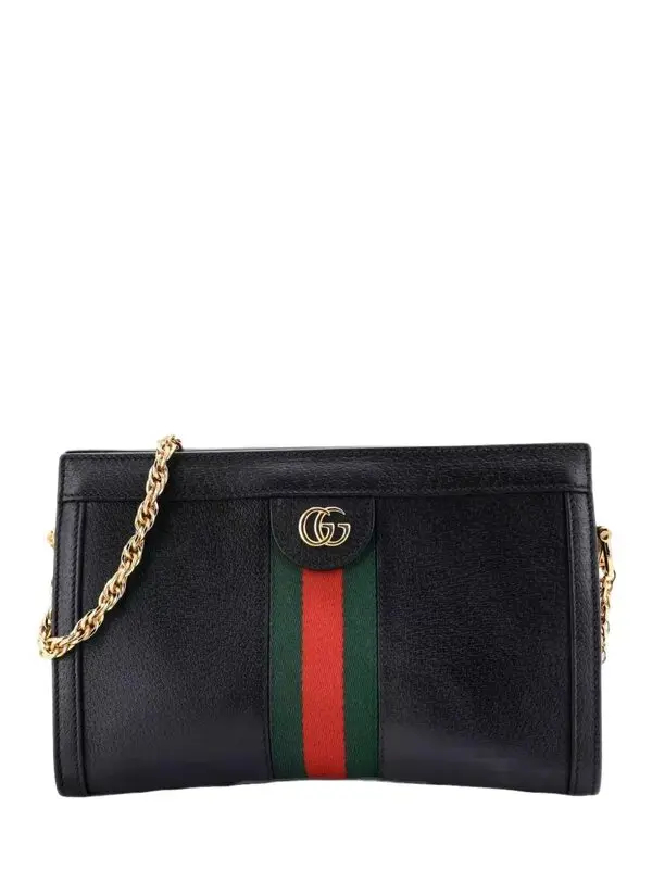 Gucci Ophidia Chain Shoulder Bag - Black