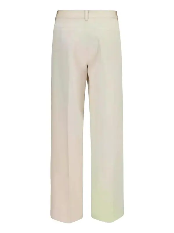 FORTE_FORTE Straight-leg Trousers - Neutrals