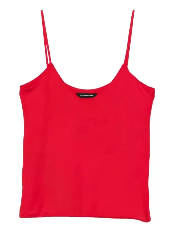 ALESSANDRO LEGORA V-neck Camisole - Red