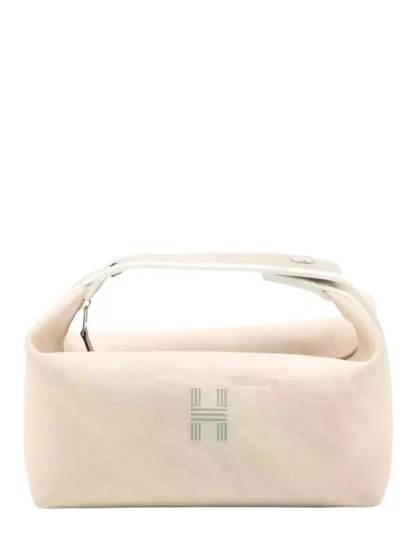 Hermès Toile Bride A Brac Case Vanity Bag - Neutrals
