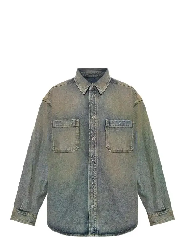 HAIKURE Nelson Denim Shirt - Blue