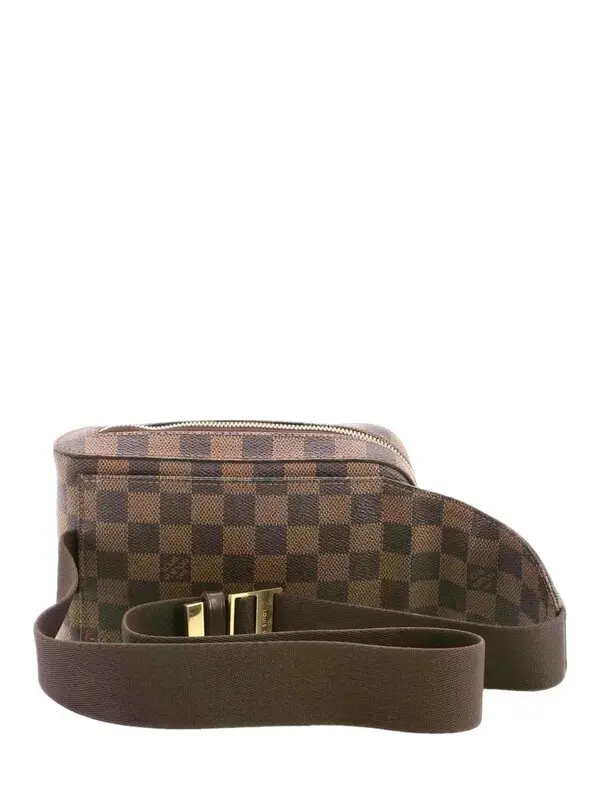 LOUIS VUITTON Damier Geronimos Belt Bag - Brown