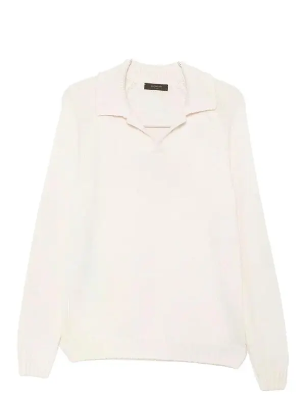 ZANONE Raglan-sleeve Knitted Sweater - Neutrals