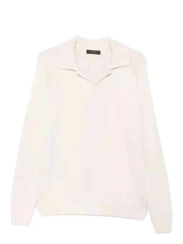 ZANONE Raglan-sleeve Knitted Sweater - Neutrals