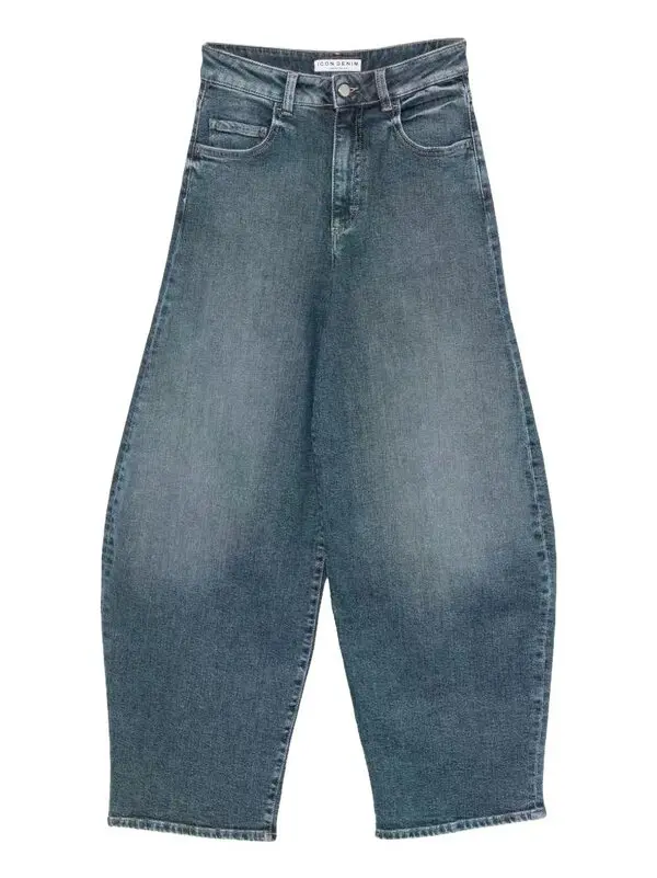 ICON DENIM LOS ANGELES Ginny Wide-leg Jeans - Blue