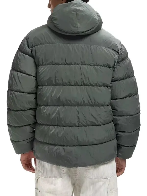 C.P. COMPANY Chrome-r Goggle Down Jacket - Green