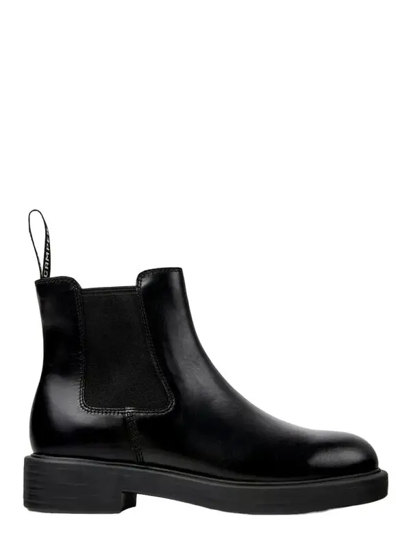 Camper Dea Elasticated-side Ankle Boots - Black