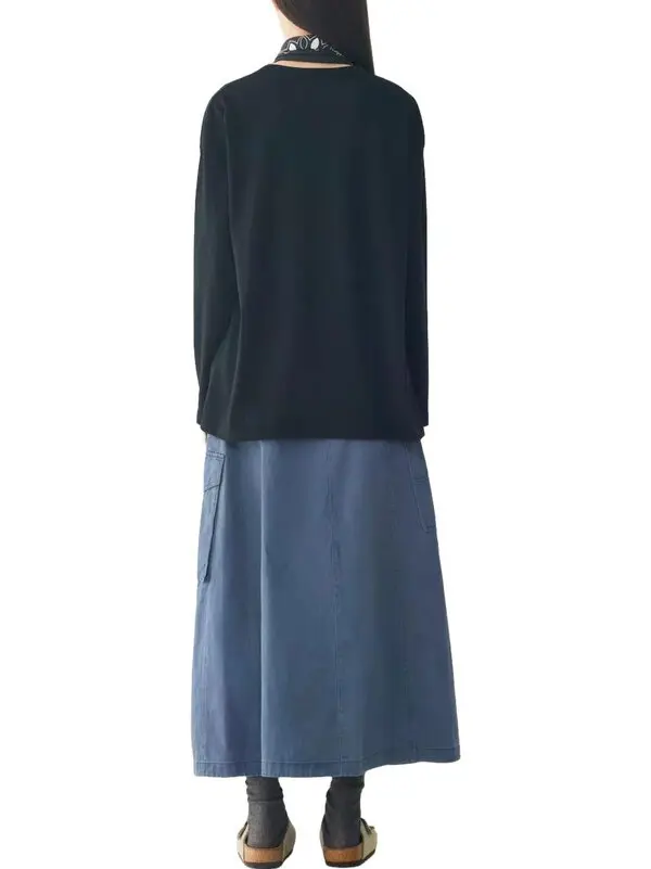 STUDIO TOMBOY A-line Cargo Skirt - Blue