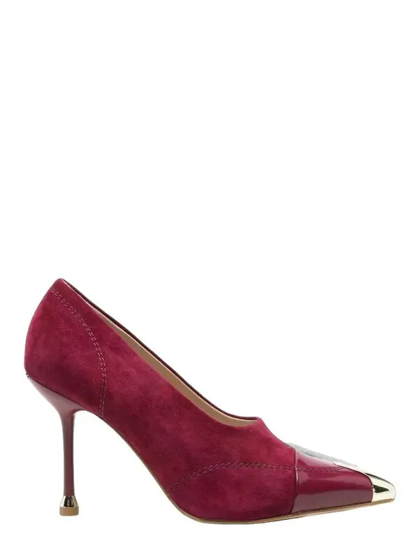 Liu Jo Suede Metal-tip Pumps - Red