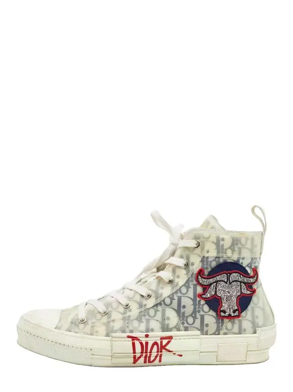Dior X Shawn Stüssy B23 High-top Sneakers - Neutrals
