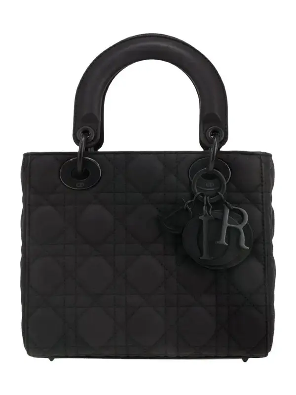 Dior Cannage Tote Bag - Black