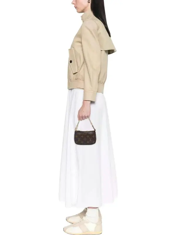 LOUIS VUITTON Monogram Mini Pochette Accessoires Handbag - Brown