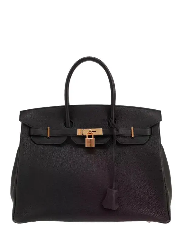 Hermès Birkin Togo Leather Tote Bag - Black