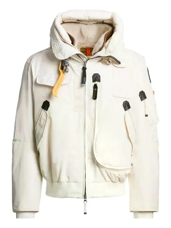 PARAJUMPERS Gobi Hooded Bomber Jacket - Neutrals