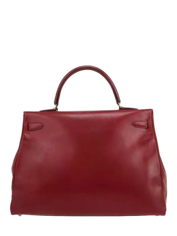 Hermès 1996 35 Kelly Tote Bag - Red
