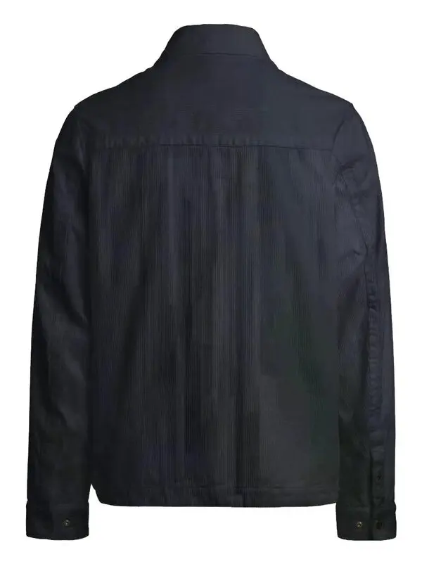 PARAJUMPERS Galross Corduroy Overshirt Jacket - Blue