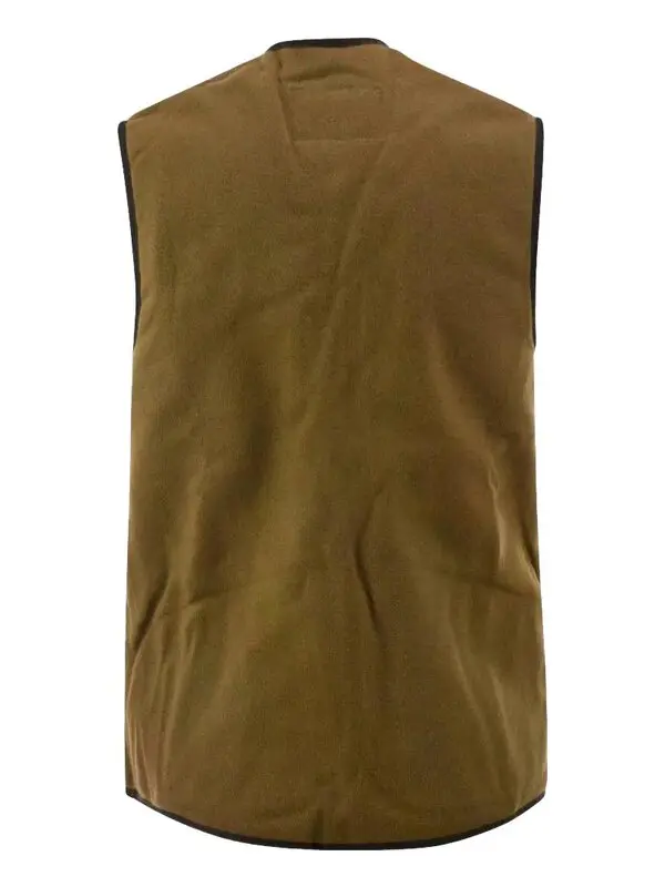 Barbour Reversible Fleece-effect Waistcoat - Brown