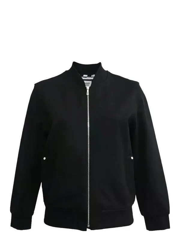 Hermès Zip-up Bomber Jacket - Black