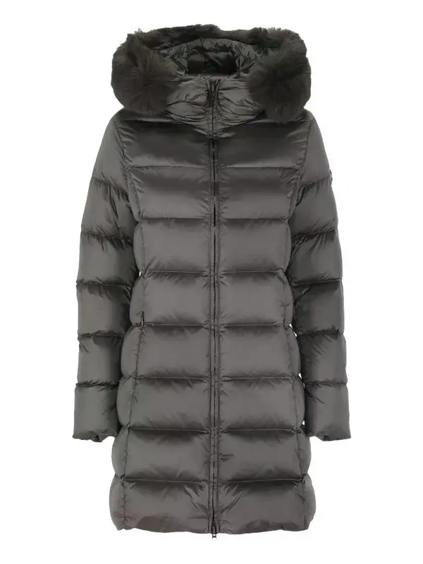 COLMAR Faux-fur Hood Padded Jacket - Grey