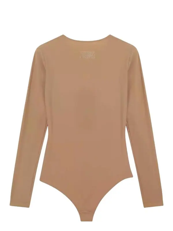 MAISON MARGIELA Long-sleeve Bodysuit - Neutrals