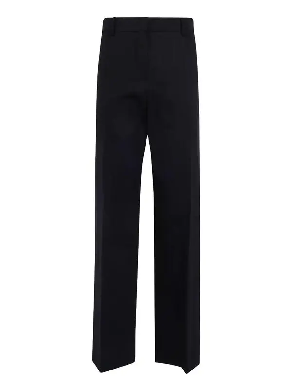 Mantū Straight-leg Tailored Trousers - Black