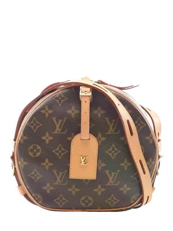 LOUIS VUITTON Monogram Boite Chapeaux Souple Mm Cross Body Bag - Brown