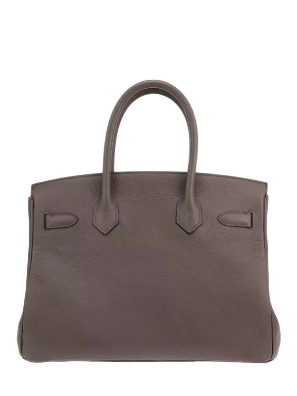 Hermès 2021 30 Birkin Tote Bag - Grey