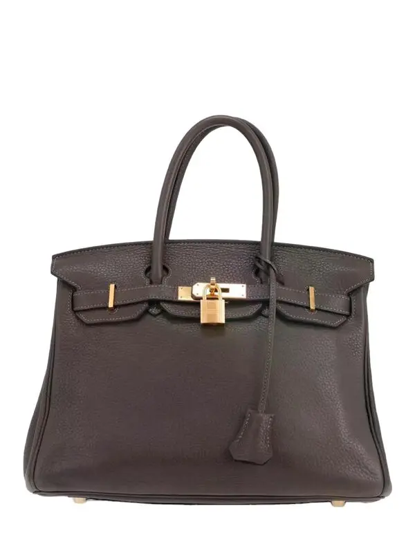 Hermès Togo Leather Birkin Tote Bag - Brown