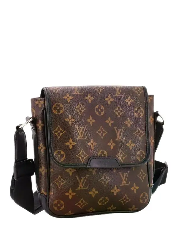 LOUIS VUITTON Bass Messenger Bag Macassar Monogram Canvas Pm Cross Body Bag - Brown