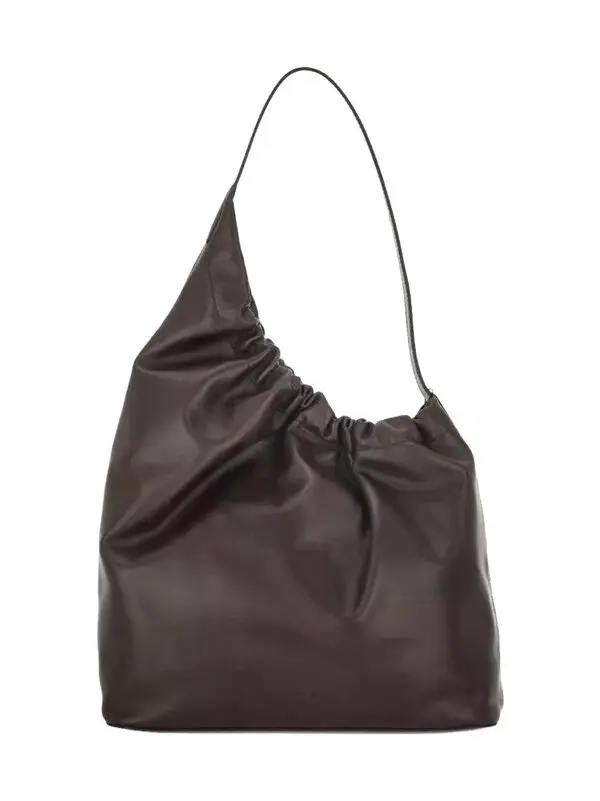 AESTHER EKME Demi Lune Cloud Leather Shoulder Bag - Brown