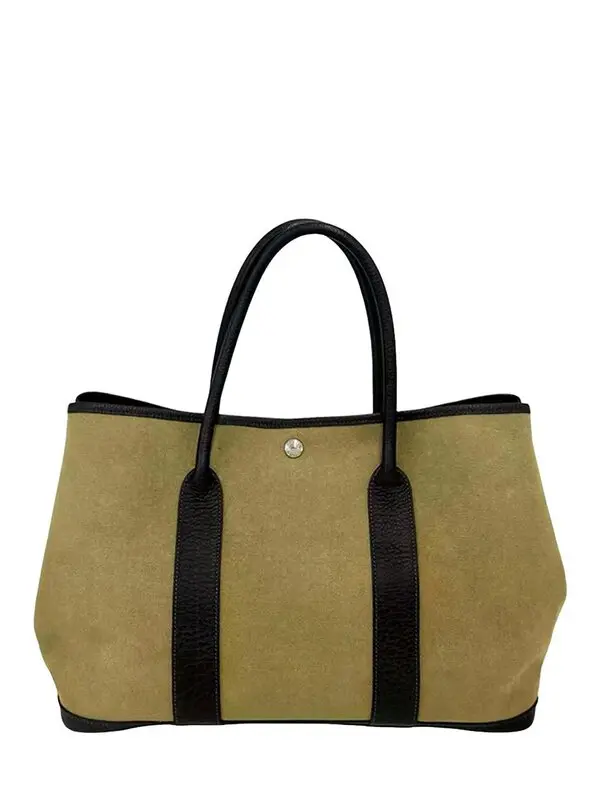 Hermès 2015 Toile And Negonda Garden Party 36 Tote Bag - Brown