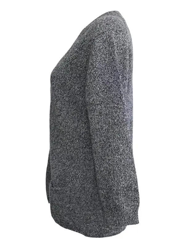 Hermès Knitted Buttoned Cardigan - Grey