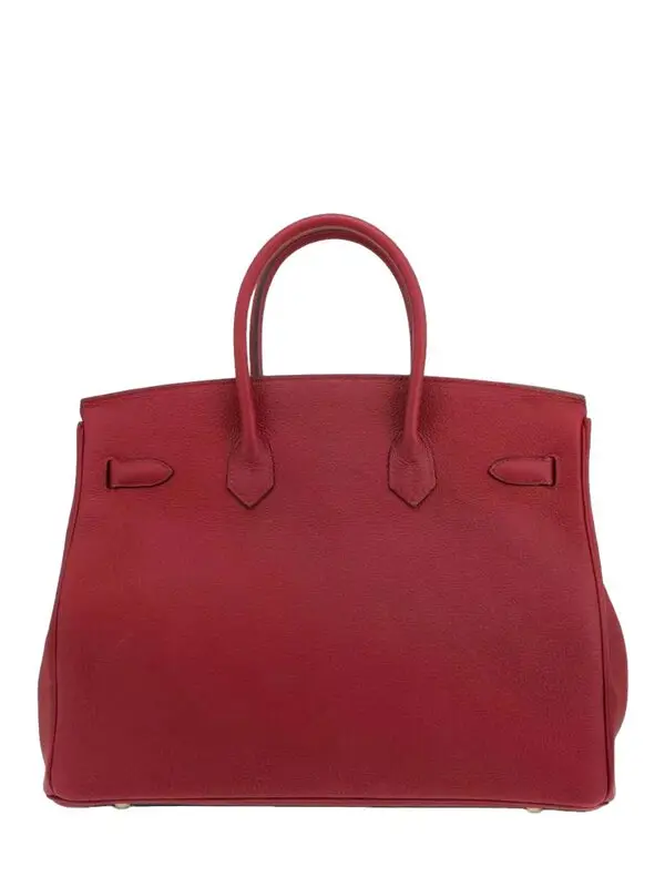 Hermès 2019 35 Birkin Tote Bag - Red