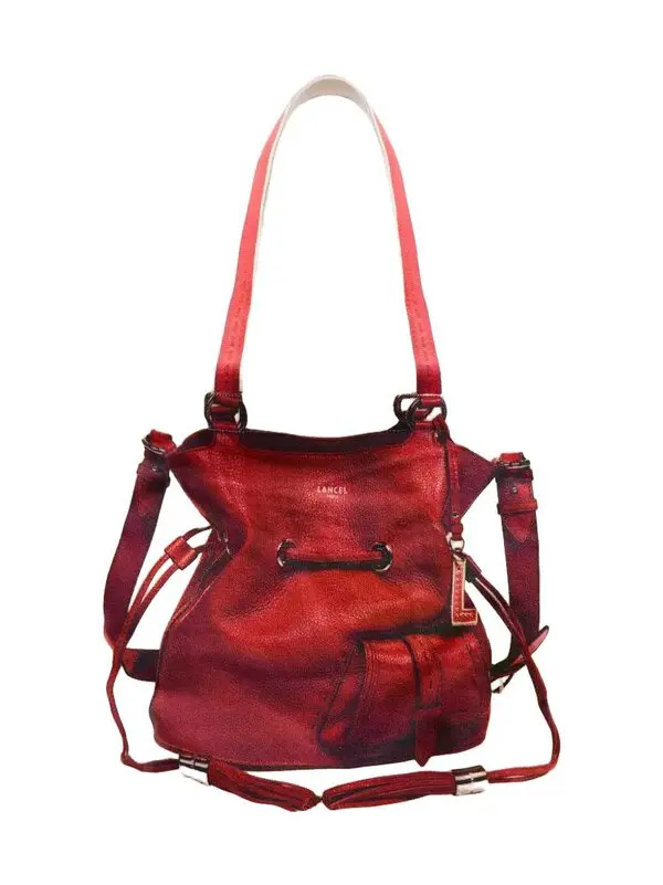 LANCEL Printed Cotton Tote Bag - Neutrals