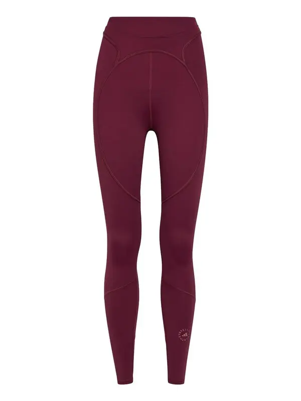 Stella McCartney Adidas X Training Full-length Leggings - Maroon